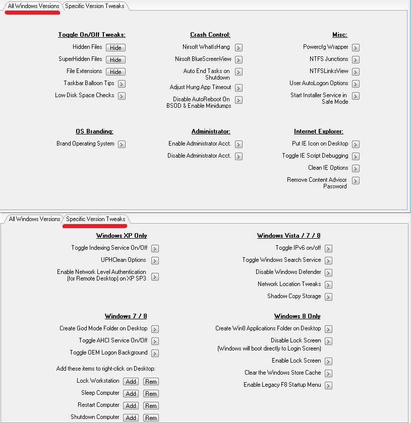 Tweaks – d7xTech.com (formerly Foolish IT)