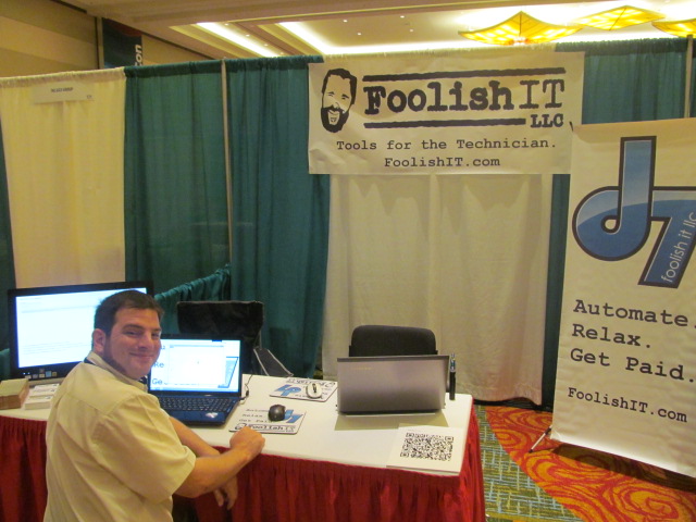 Setting up the booth at ChannelCon… – d7xTech.com (formerly Foolish IT)