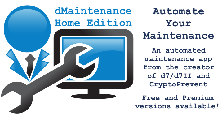dMaintenance Home Edition – d7xTech.com (formerly Foolish IT)